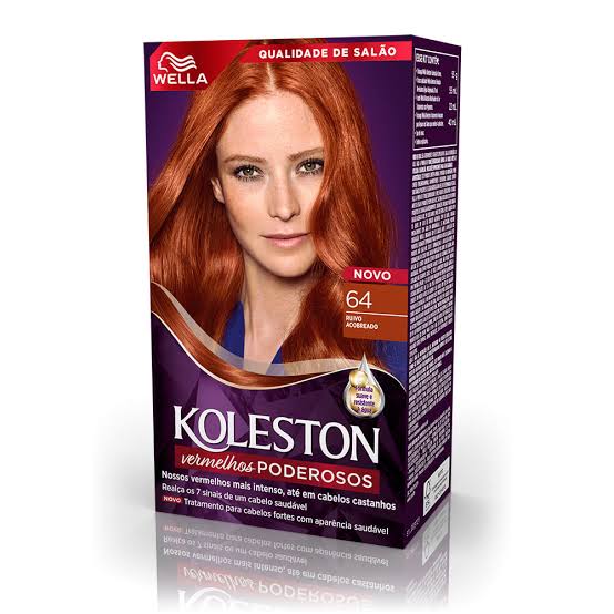 Tinta Koleston ruivo acobreado NOVO 64 – Exotic Fashion